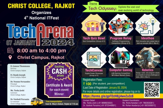 Christ College Rajkot | Admission Enquiry Open